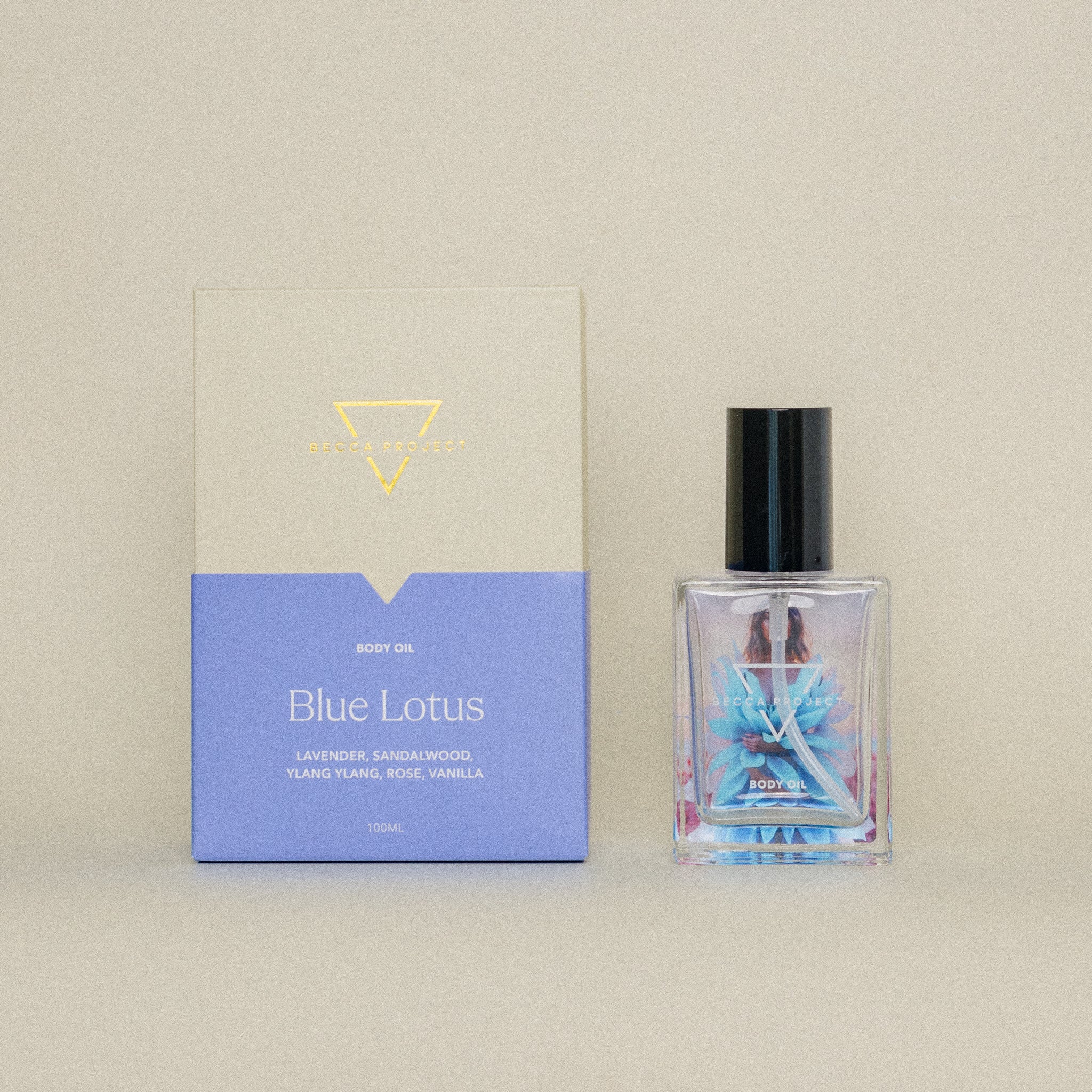 Blue Lotus Body Oil | Calming Tropical Escape | Becca Project